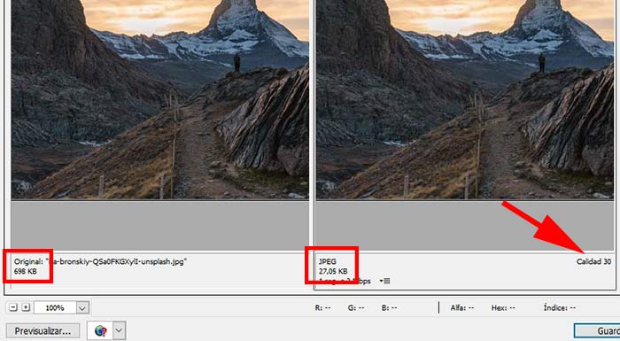 Cómo optimizar imágenes para web【Paso a paso】
